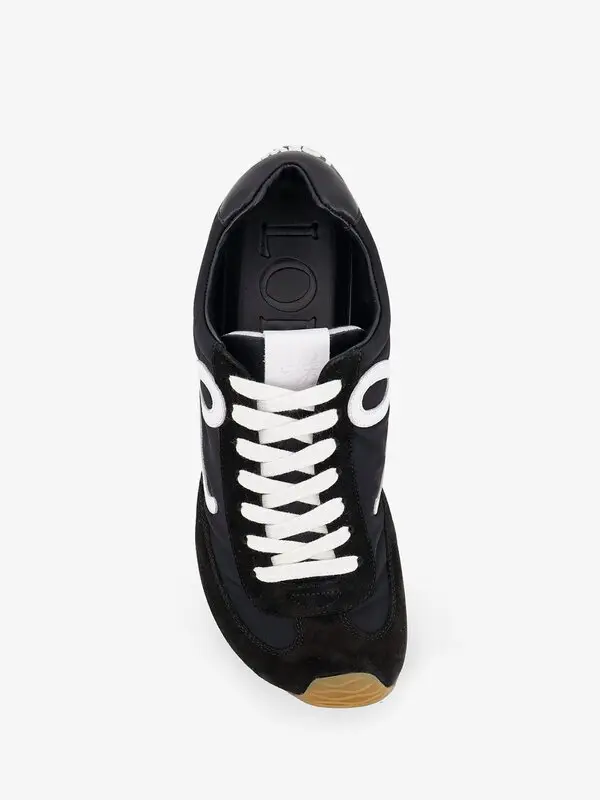 Loewe Round Toe Lace-up Sneakers