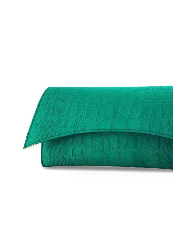 Tyler Ellis Veronica Clutch Bag - Green