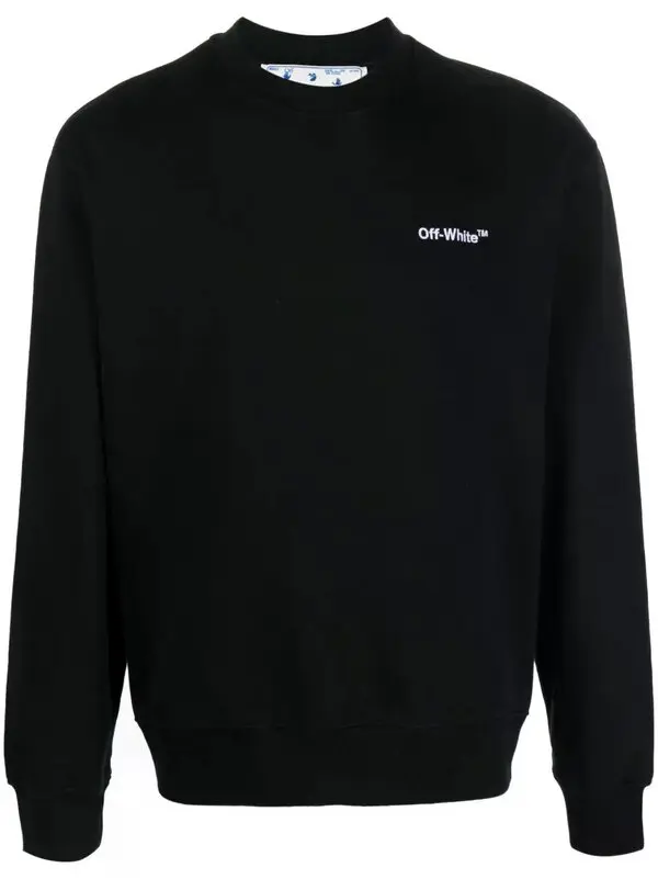 Off-White Helvetica Logo Sweatshirt
