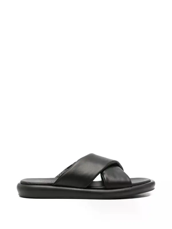 JOHN HARRISON Criss-cross Strap Sandals