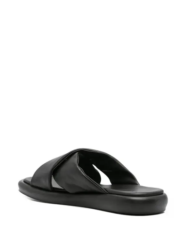 JOHN HARRISON Criss-cross Strap Sandals