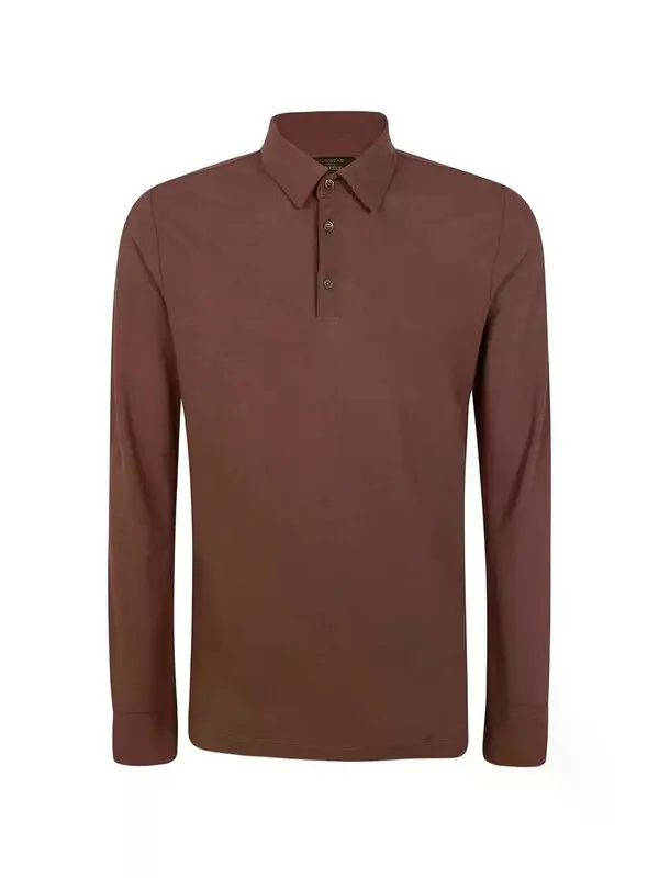 ZANONE Long-sleeve Polo Shirt