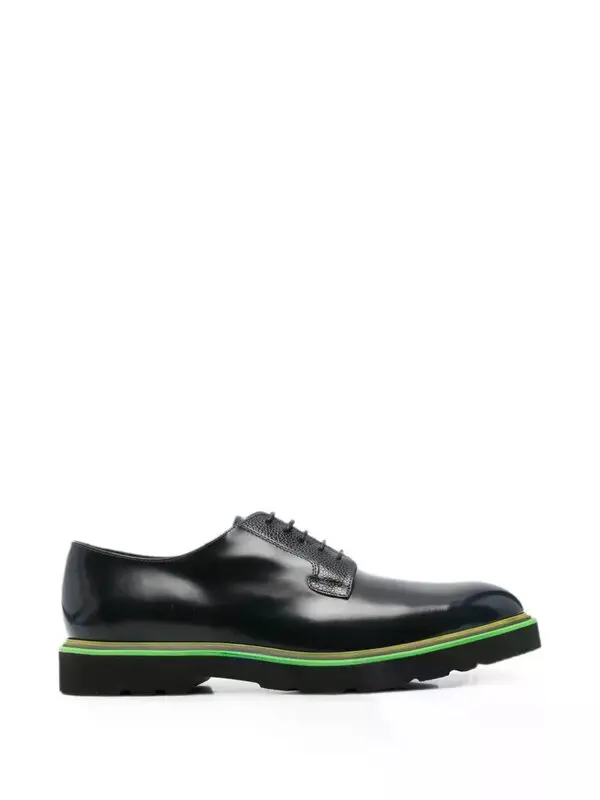 Paul Smith Ras Lace-up Leather Derby Shoes - Blue
