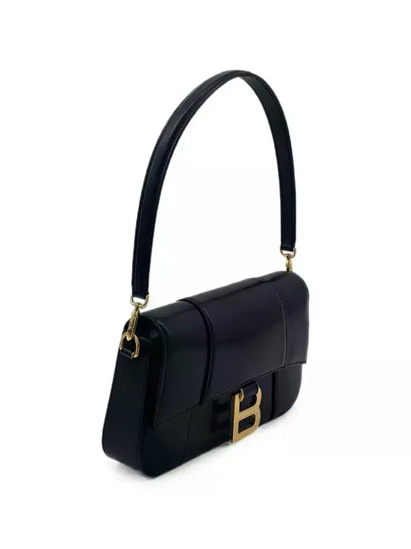 Balenciaga Hourglass Logo-plaque Shoulder Bag