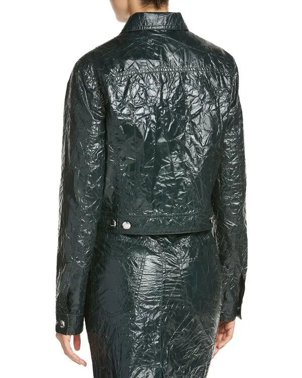 Marni Textured Faux Leather Jacket