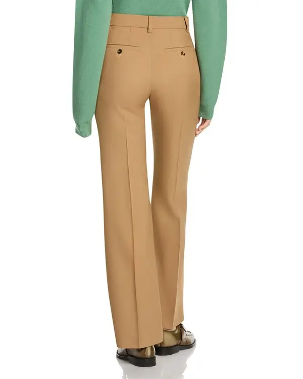 Marni Wool Straight Leg Trousers