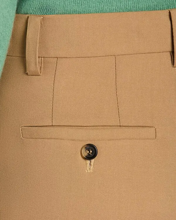 Marni Wool Straight Leg Trousers