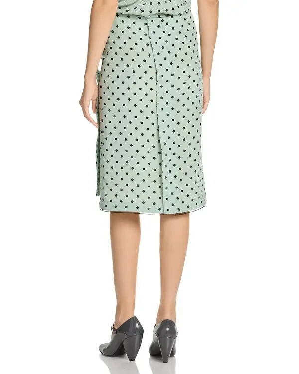 Marni Polka Dot Pencil Skirt