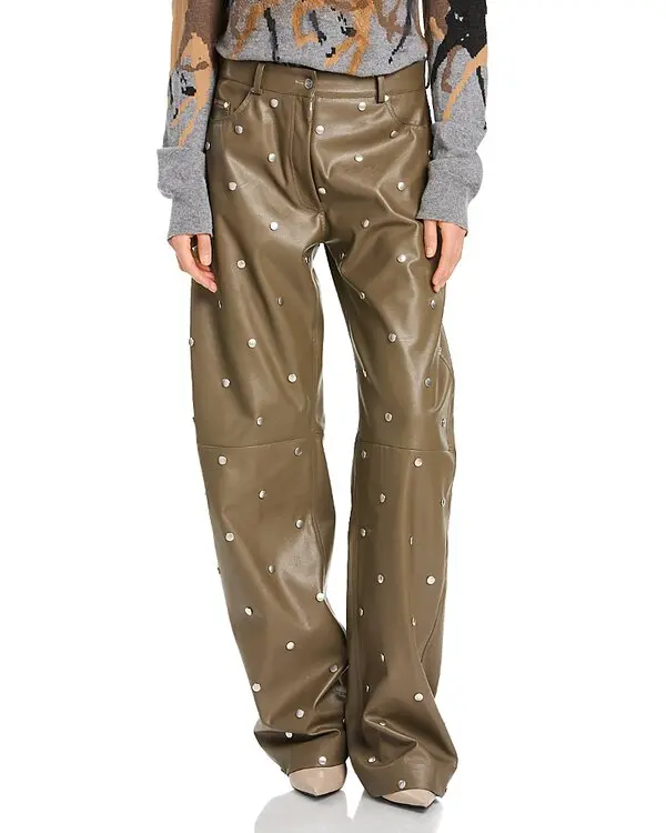 Stella McCartney Embellished Wide Leg Pants