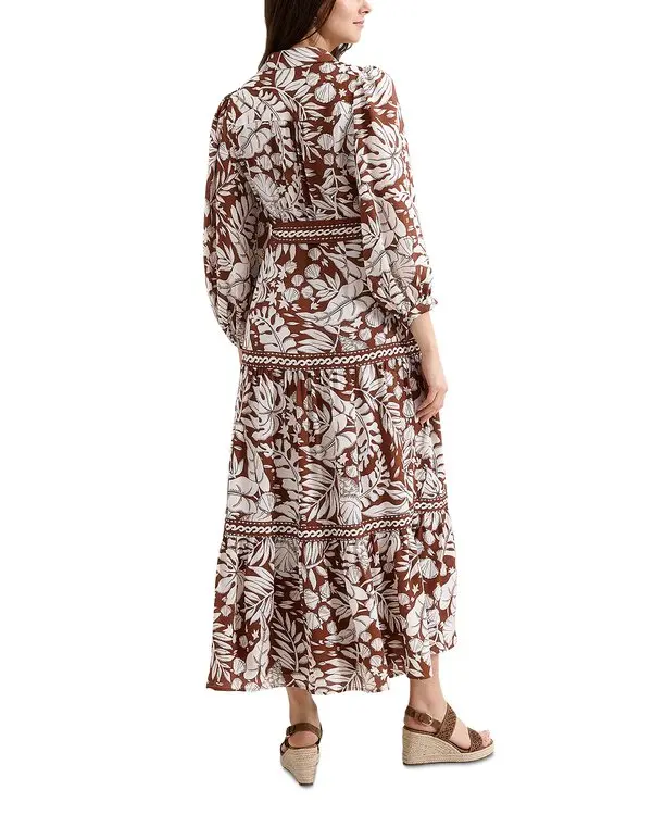 PHASE EIGHT Coralie Print Midi Dress