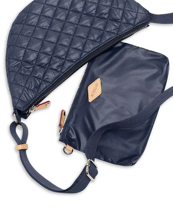 Mz Wallace Quilted Crossbody Bag - Dawn