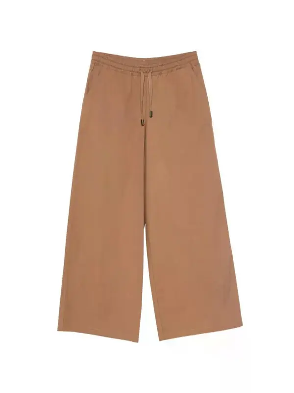 Fedeli Drawstring Waist Palazzo Pants