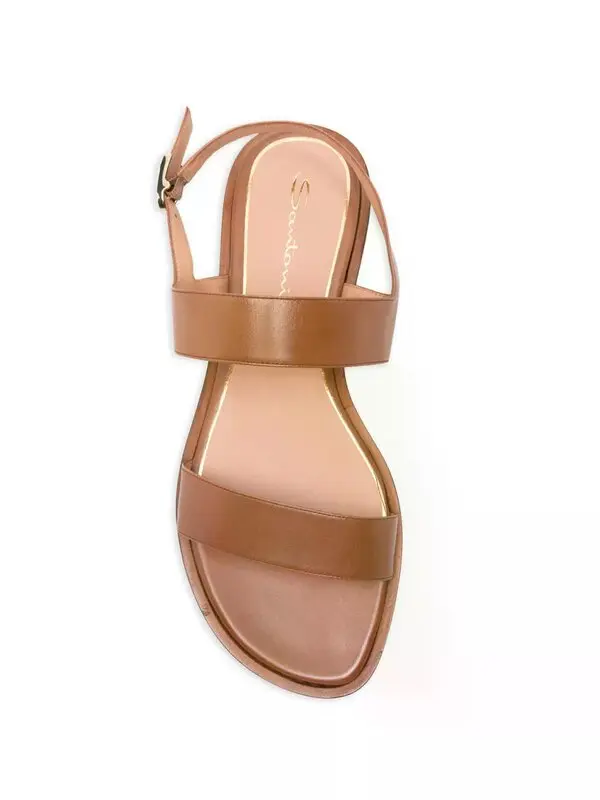 Santoni Buckle-fastening Leather Sandals