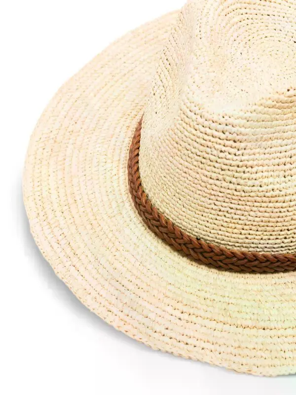 Dragon Diffusion Woven Braided-strap Sun Hat