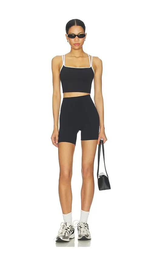 Vuori Daily Layered Tank Top With Double Strap Detail