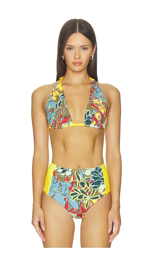 ALEMAIS Solstice Wide Triangle Top - Multi