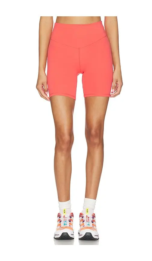 Vuori All The Form 6-inch Shorts - Bright Coral