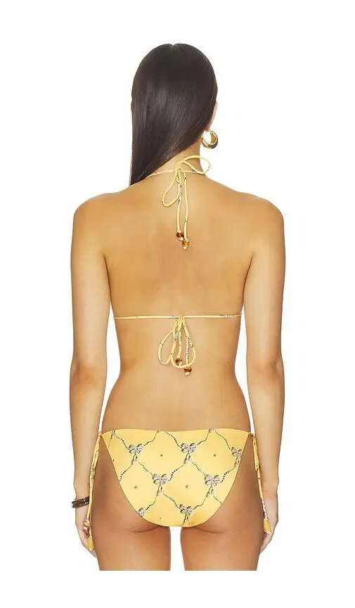 SIEDRES Rom Embellished Bikini Top