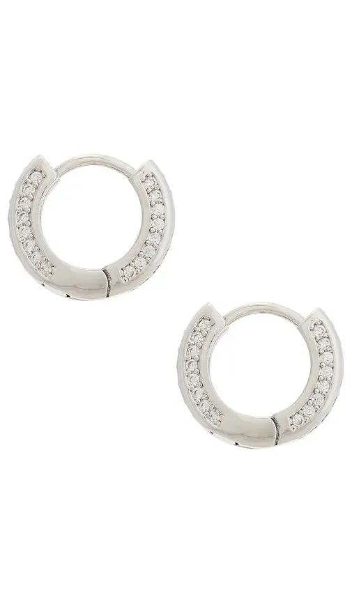 MAZIN JEWELS Charlotte Hoops Earring