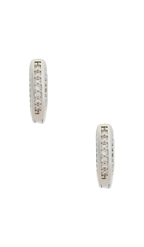MAZIN JEWELS Charlotte Hoops Earring