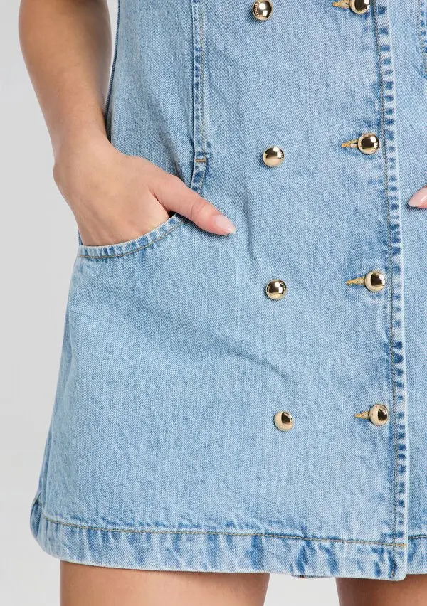 Retrofete Hanna Denim Dress