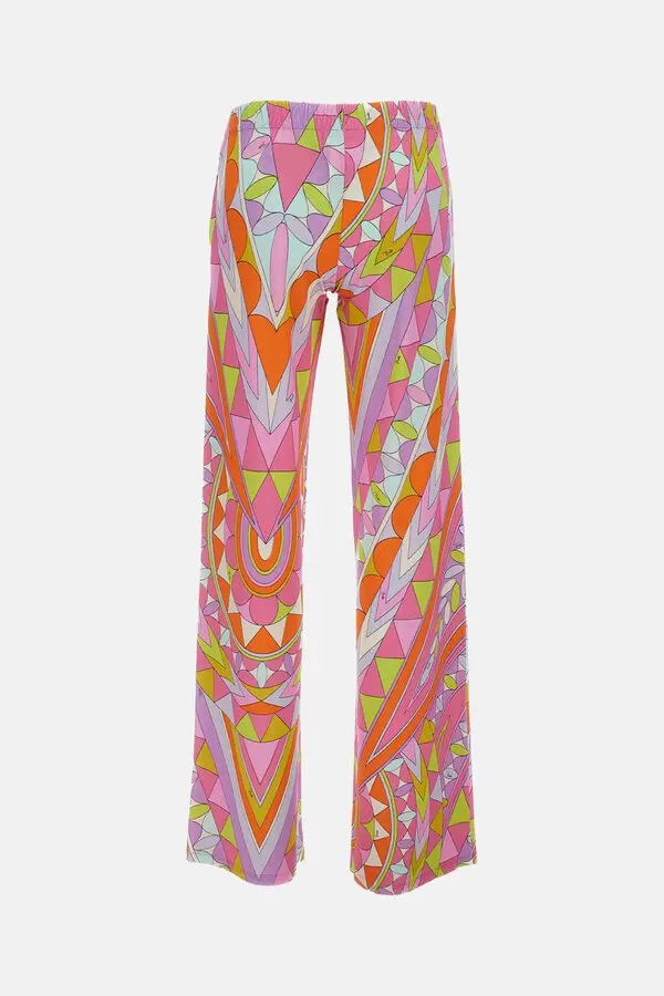 Emilio Pucci Printed Stretch Trousers