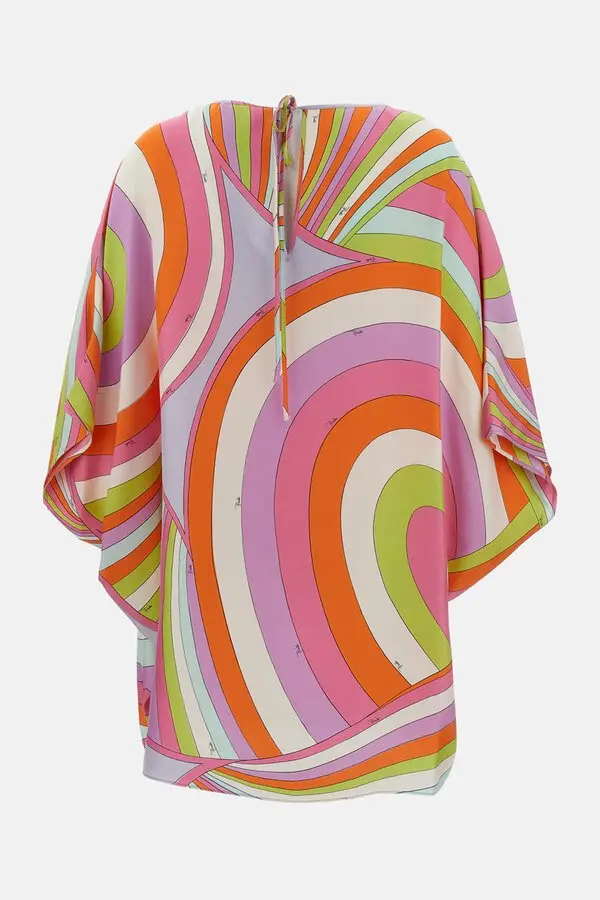 Emilio Pucci Printed Silk Kaftan