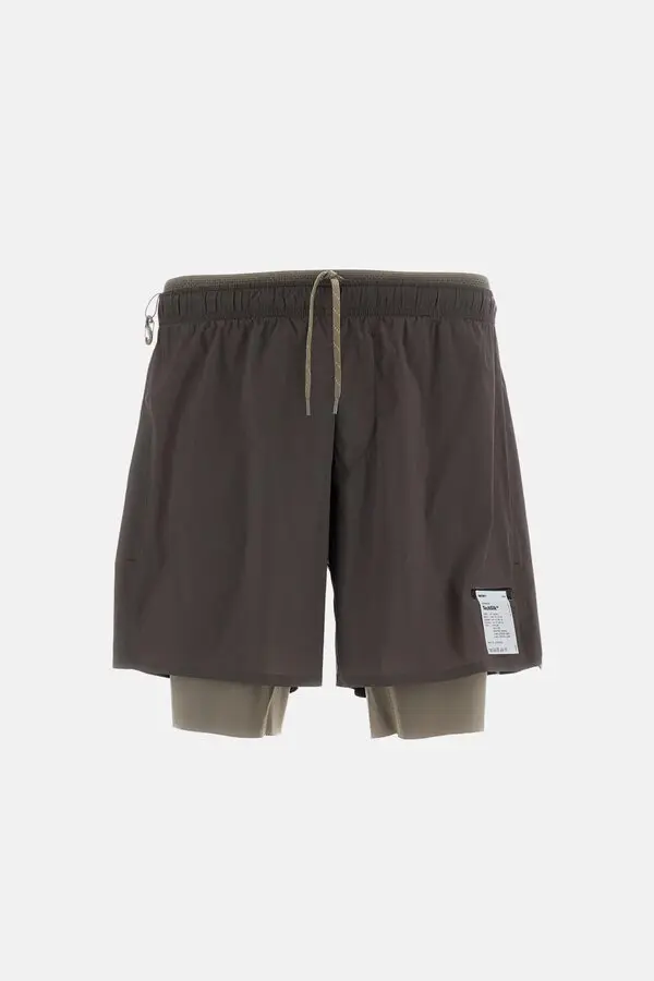 Satisfy Techsilk Running Shorts - Brown
