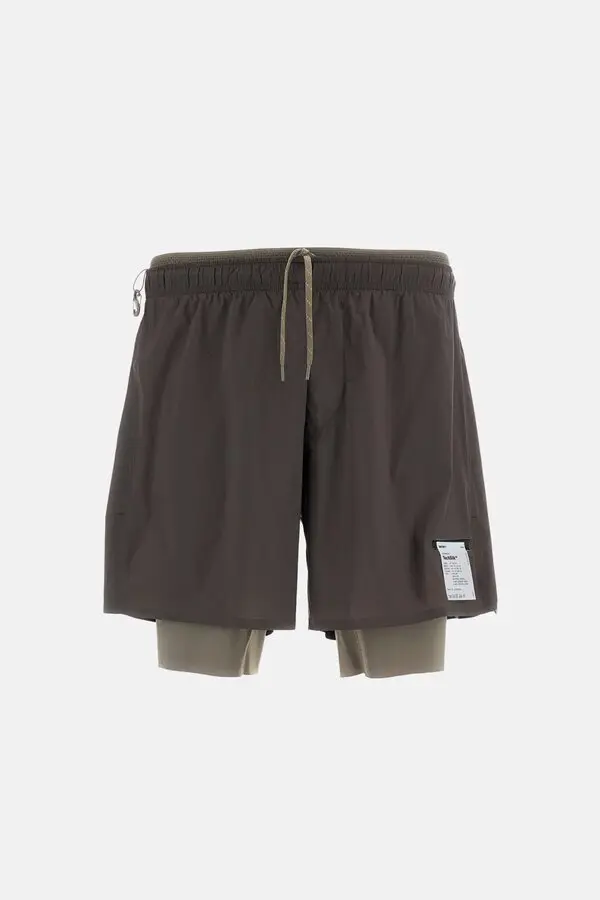 Satisfy Techsilk Running Shorts - Brown