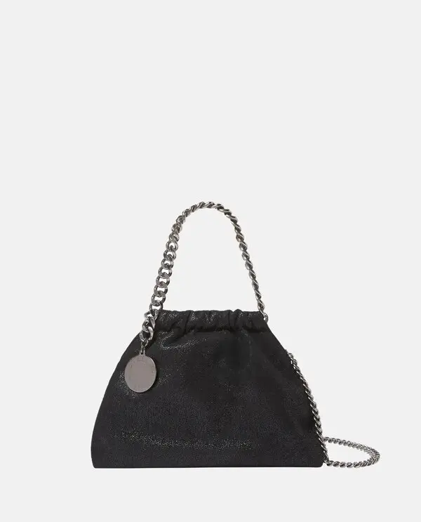 Stella McCartney Mini Falabella Drawstring Tote Bag - Black