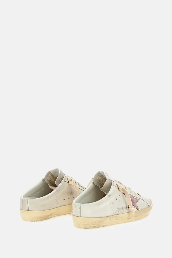 GOLDEN GOOSE Super Star Sabot Slip-on Sneakers - Bianco