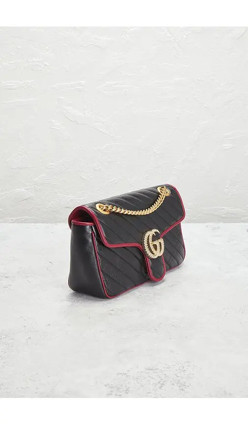 FWRD RENEW Gucci Gg Marmont Quilted Leather Shoulder Bag