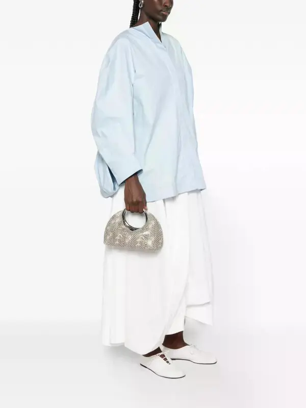Jacquemus Light Compact Cotton Poplin Balloon-back Dress