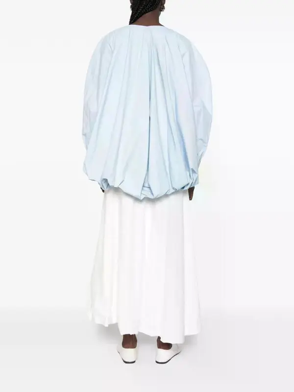 Jacquemus Light Compact Cotton Poplin Balloon-back Dress