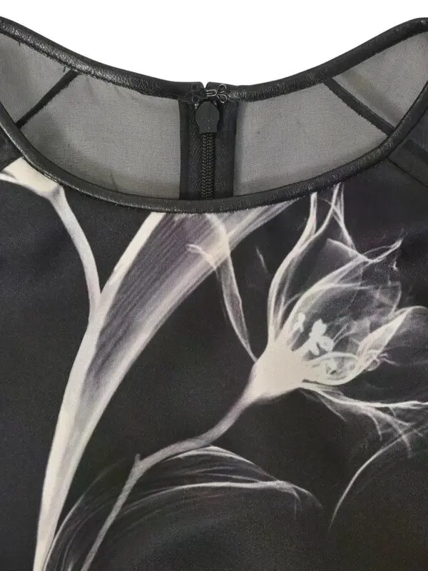 JASON WU X-ray Floral-print Sheath Dress