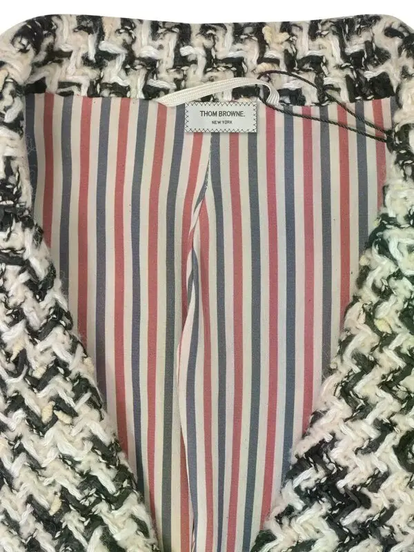 Thom Browne Houndstooth Woven Jacket