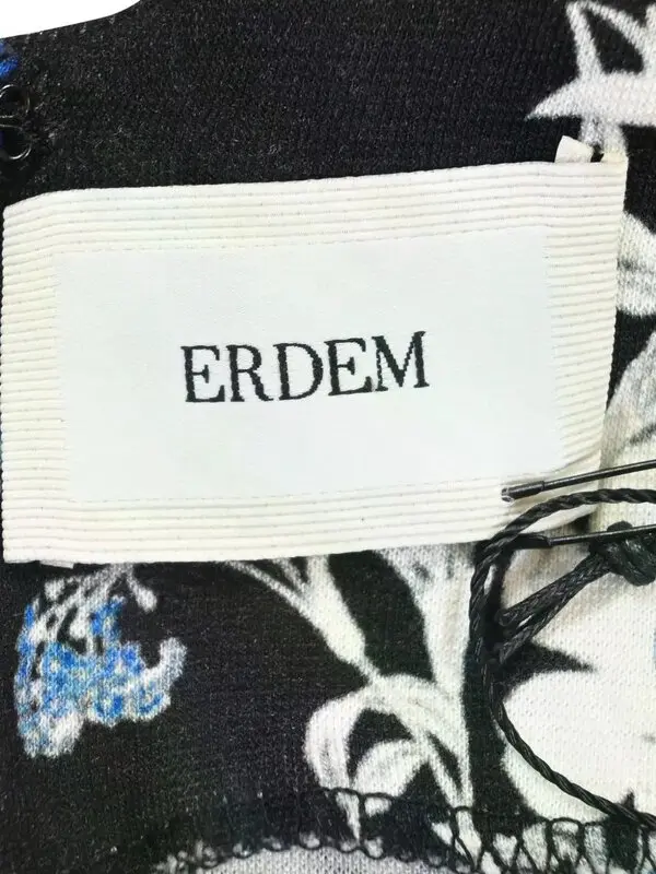 Erdem Floral-print Ruffle Dress