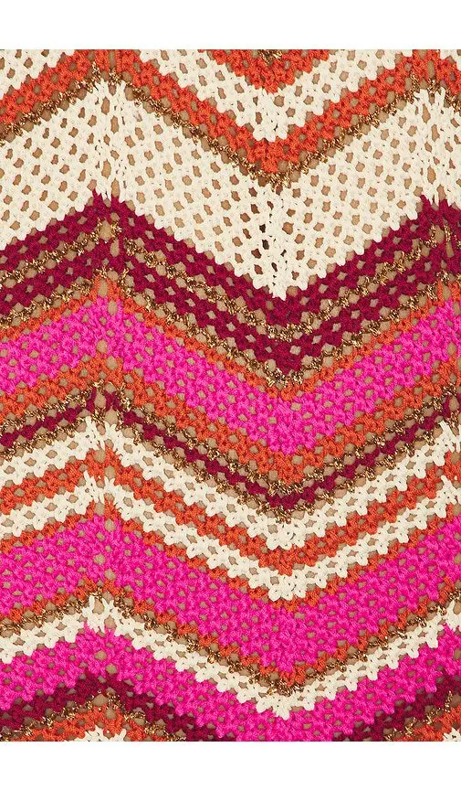 Devon Windsor Alba Crochet Mini Dress