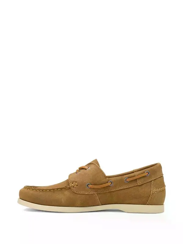Manebí Lace-up Suede Boat Shoes