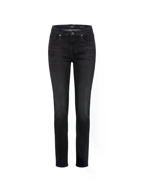 7 For All Mankind Faded Effect Button-fastening Jeans