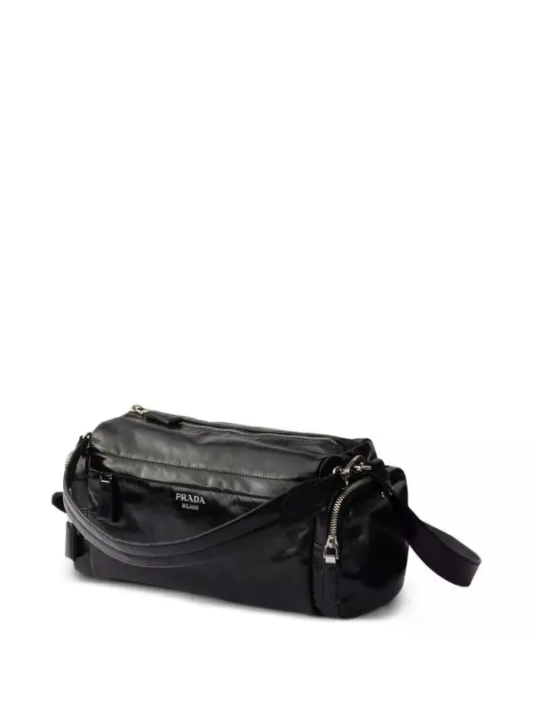 Prada Leather Shoulder Bag - Black