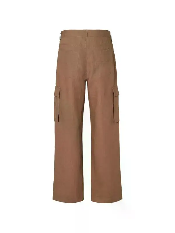 Fendi Linen Cargo Pants