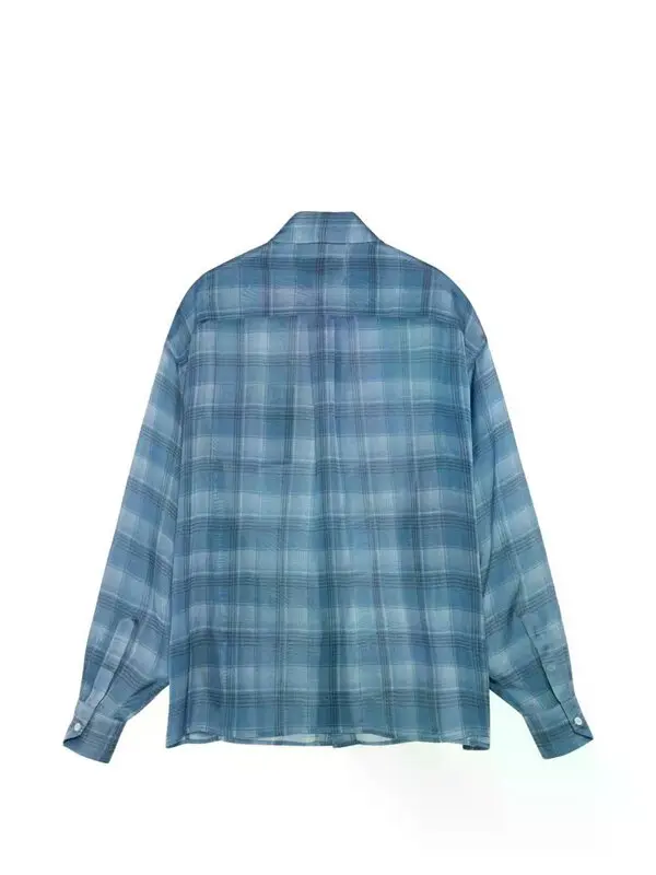 424 Check-print Chest-pocket Shirt