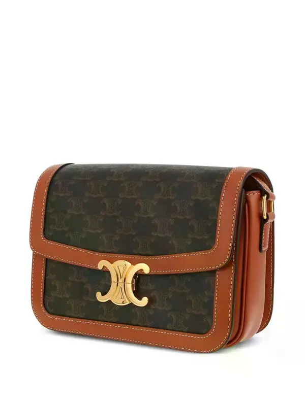 Celine Triomphe Shoulder Bag - Brown