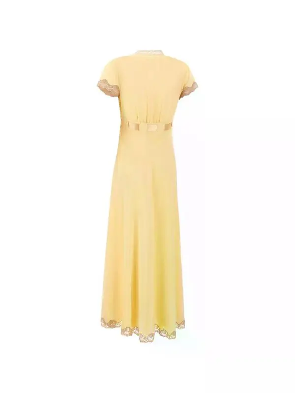 Rixo Marlice Silk Midi Dress