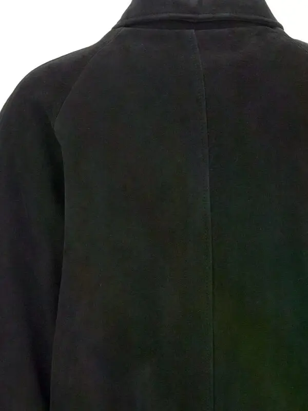 VOLFAGLI FIRENZE Pantheon Suede Bomber Jacket