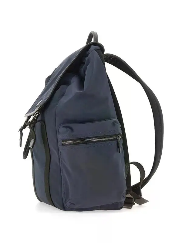 GIANNI CHIARINI Oslo Leather-trimmed Backpack