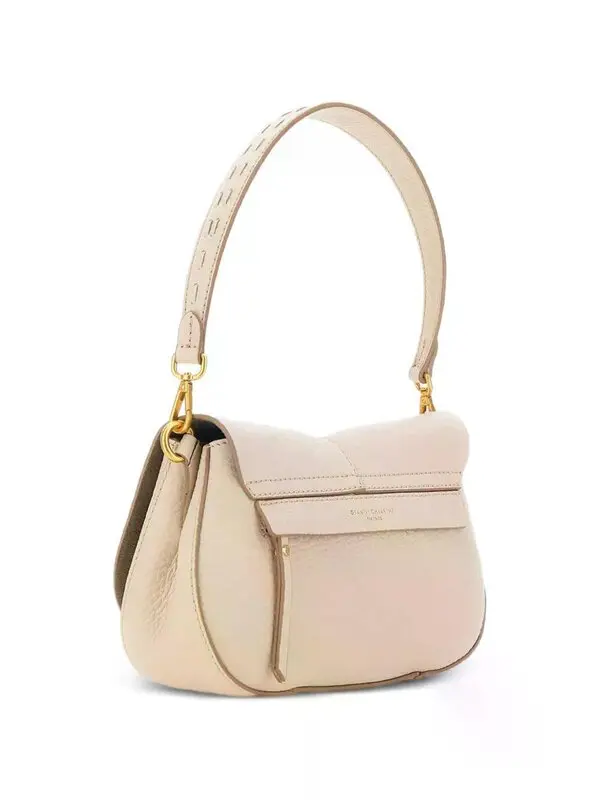 GIANNI CHIARINI Helena Round Shoulder Bag - Neutrals