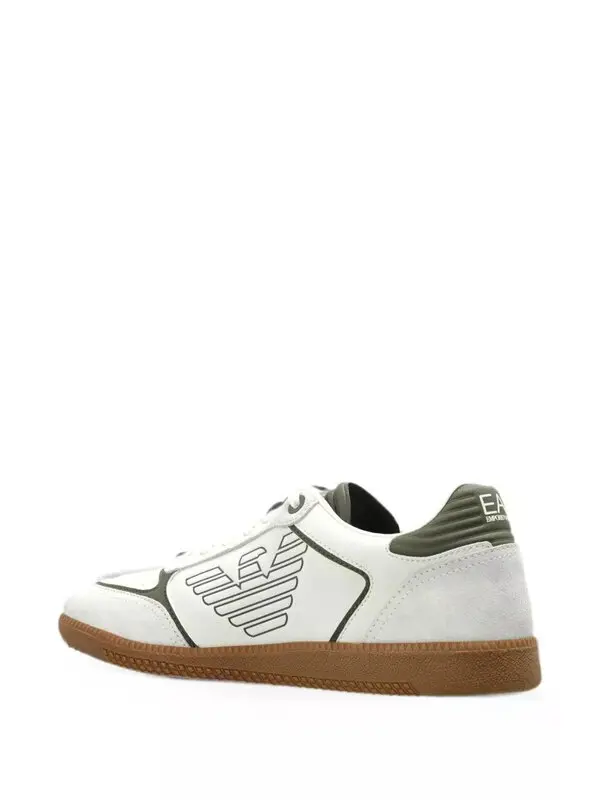 EA7 Panelled Logo Print Sneakers