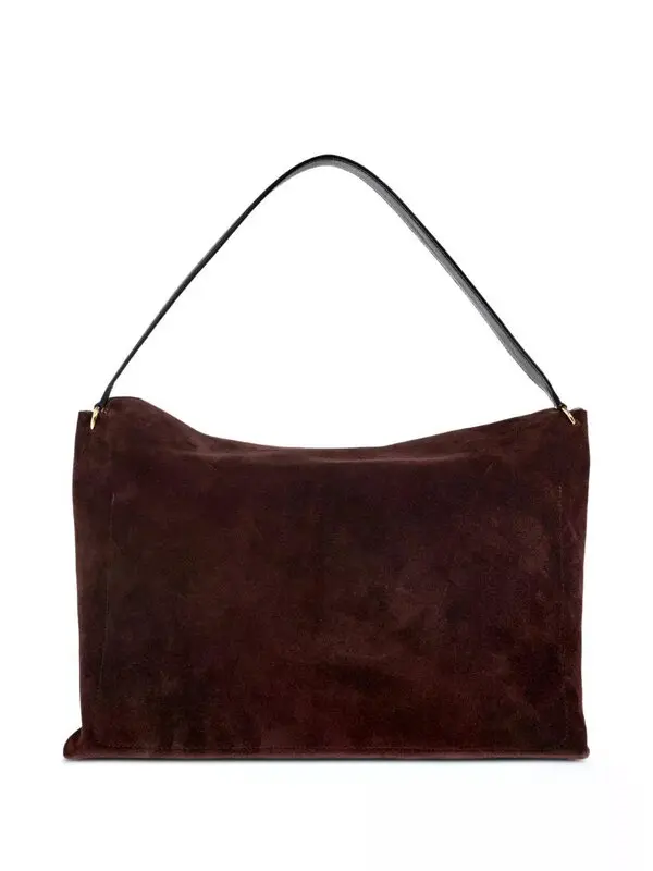 WANDLER Penelope Leather Shoulder Bag - Brown